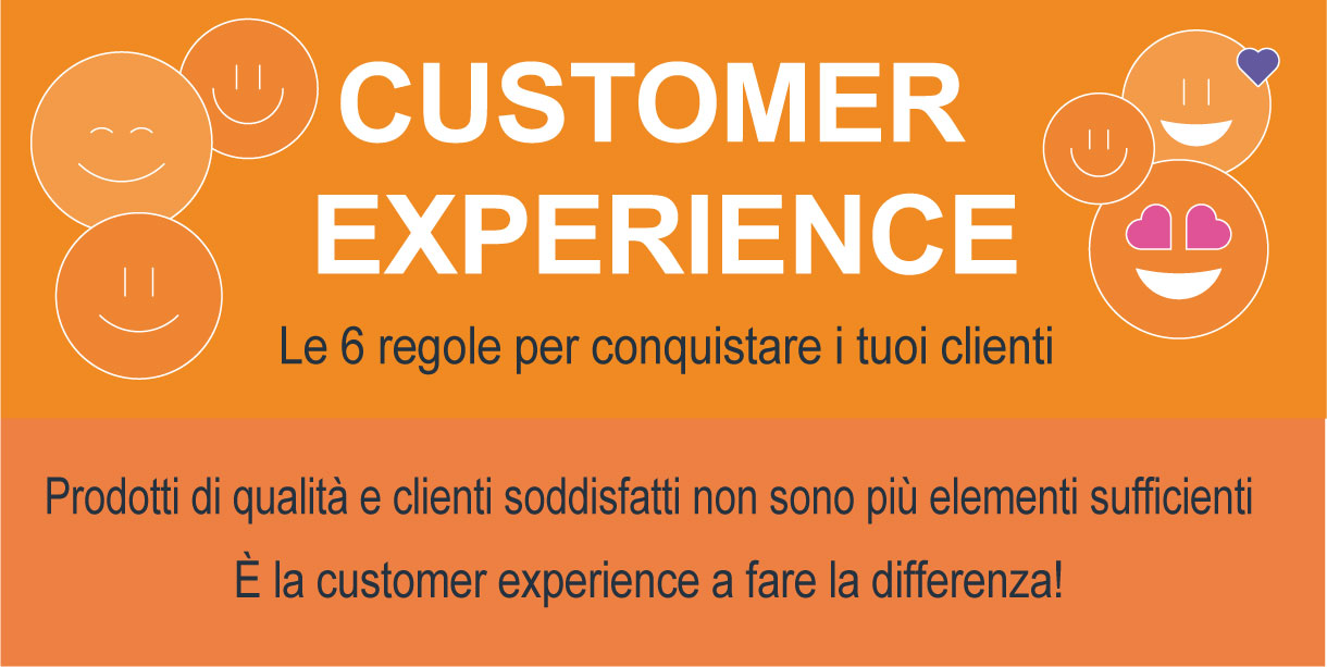 Customer experience: 6 regole per conquistare i clienti | infografica Cegos