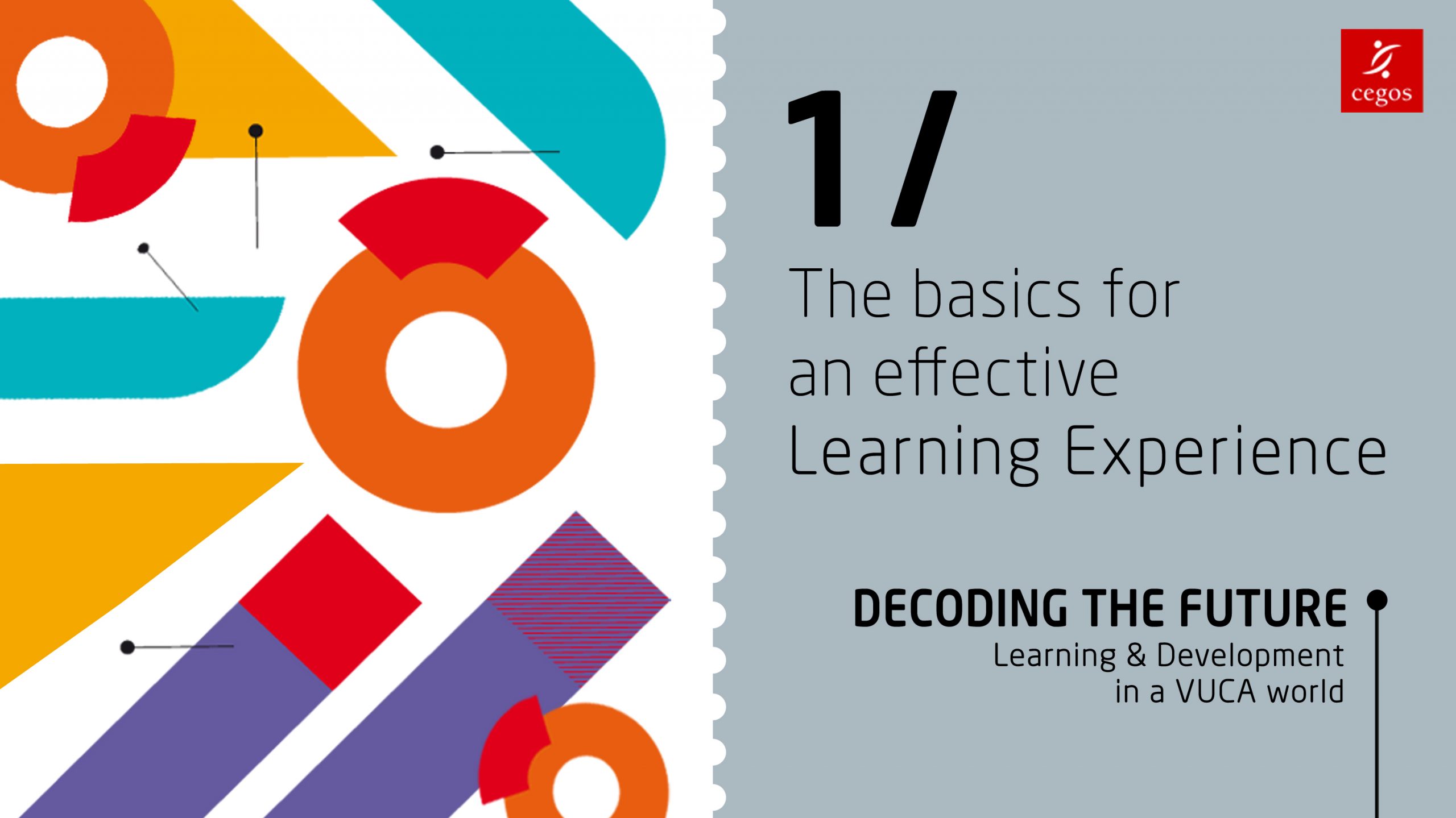 Le basi per una Learning Experience efficace - video Cegos